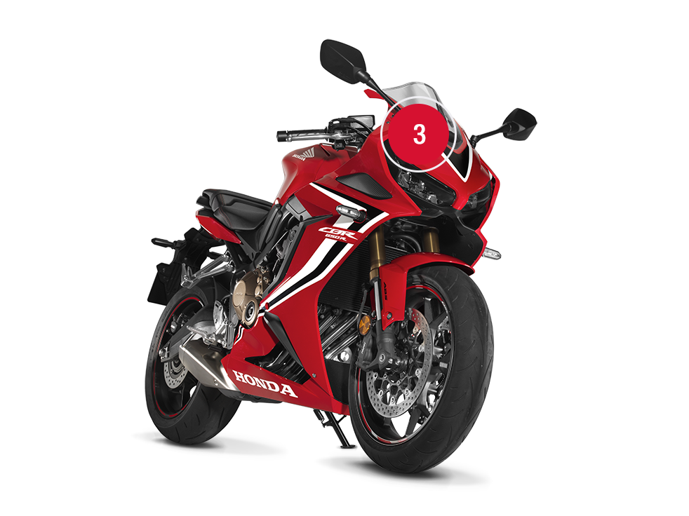 Honda CBR650R | Panoramica Moto Supersport | Honda IT